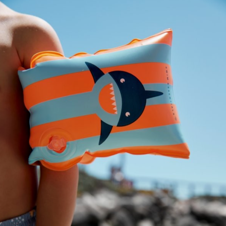 Tropic Shark Inflatable Arm Bands | Kids Swim Aids | Tailored HQ