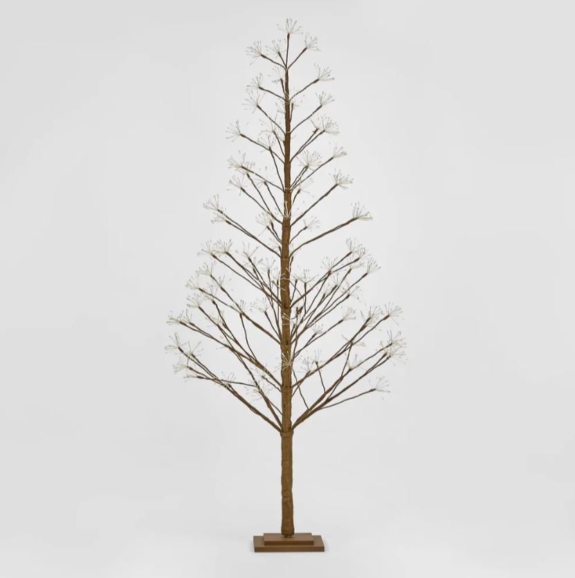 Brown Christmas Tree 180cm | Nature Starry LED Tree